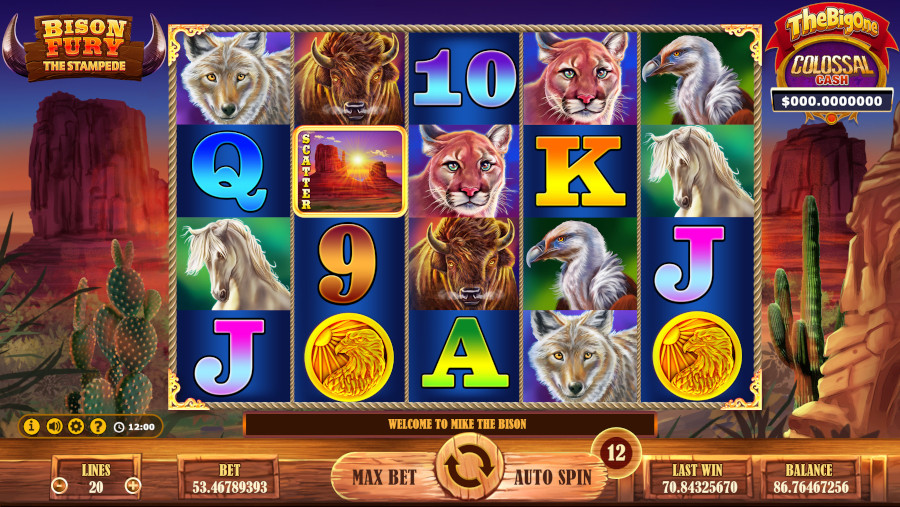 Play Bison Fury: The Stampede Slot Game | Ladbrokes