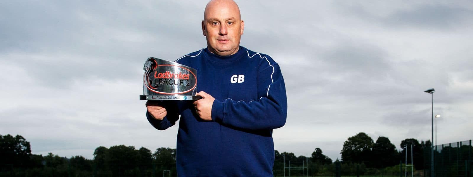 Forfar’s Gary Bollan is Ladbrokes League 2 Manager of the Month