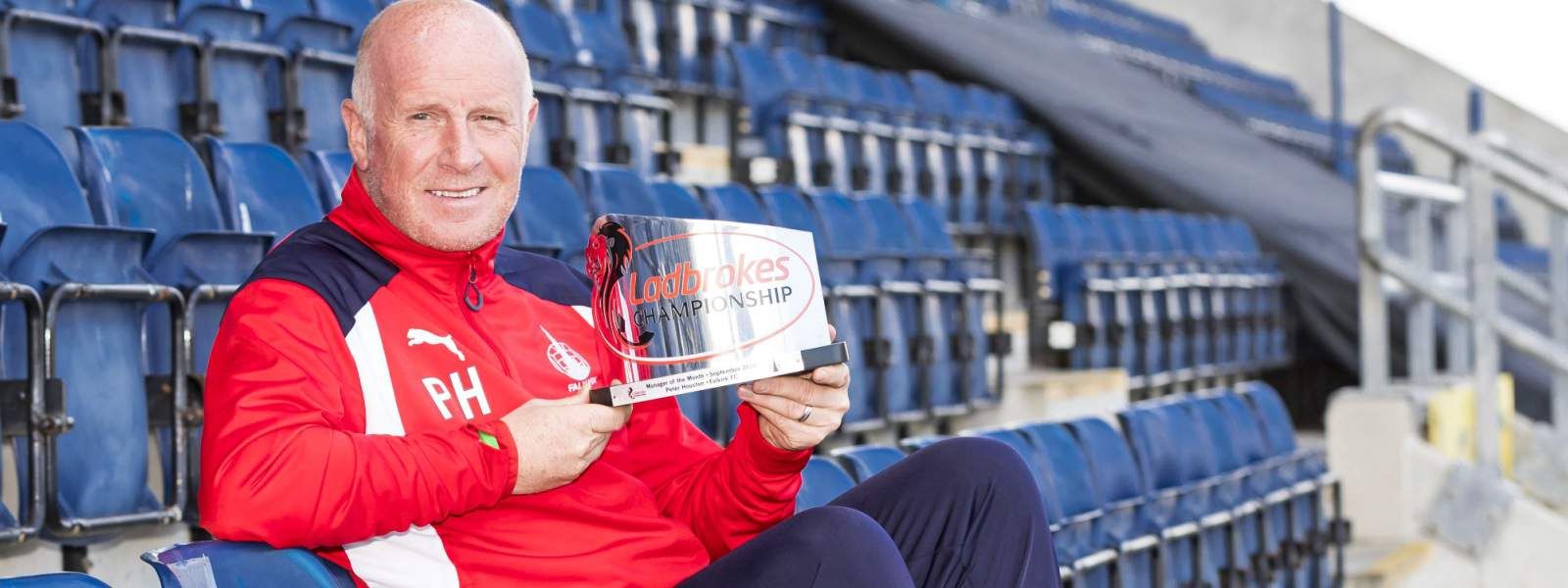 Peter Houston named Ladbrokes Championship Manager of the Month