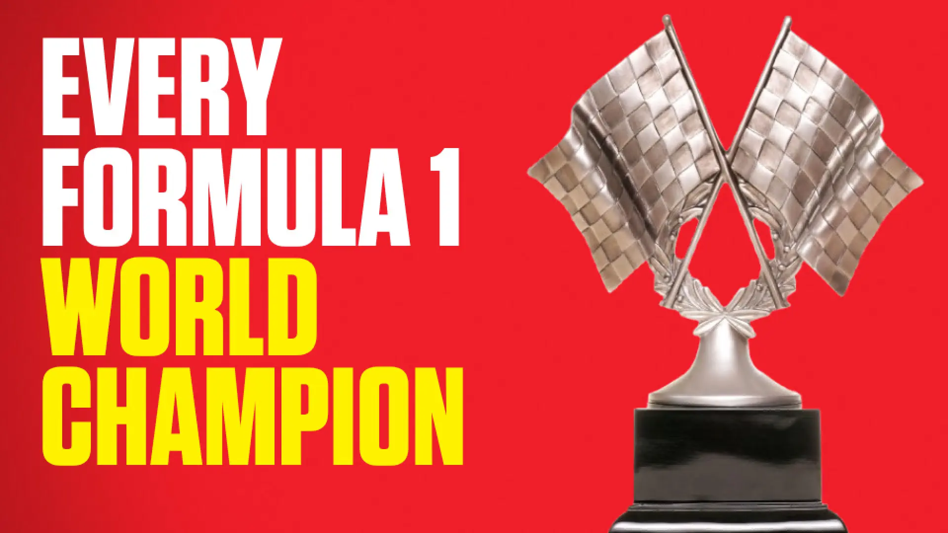 The complete list of F1 world champions: The Drivers