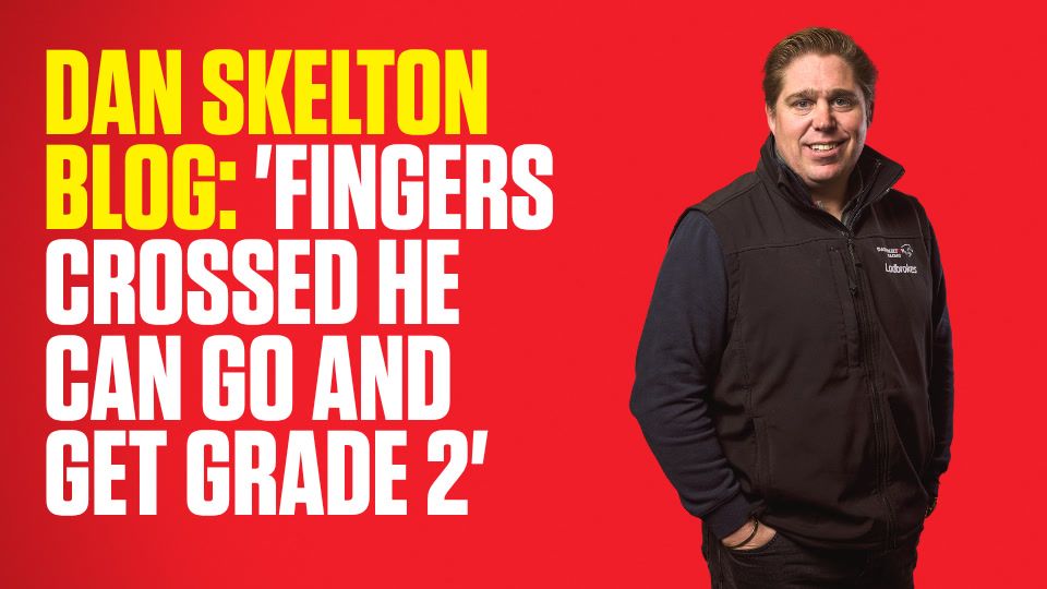 Dan Skelton Friday runners blog - January 16, 2026