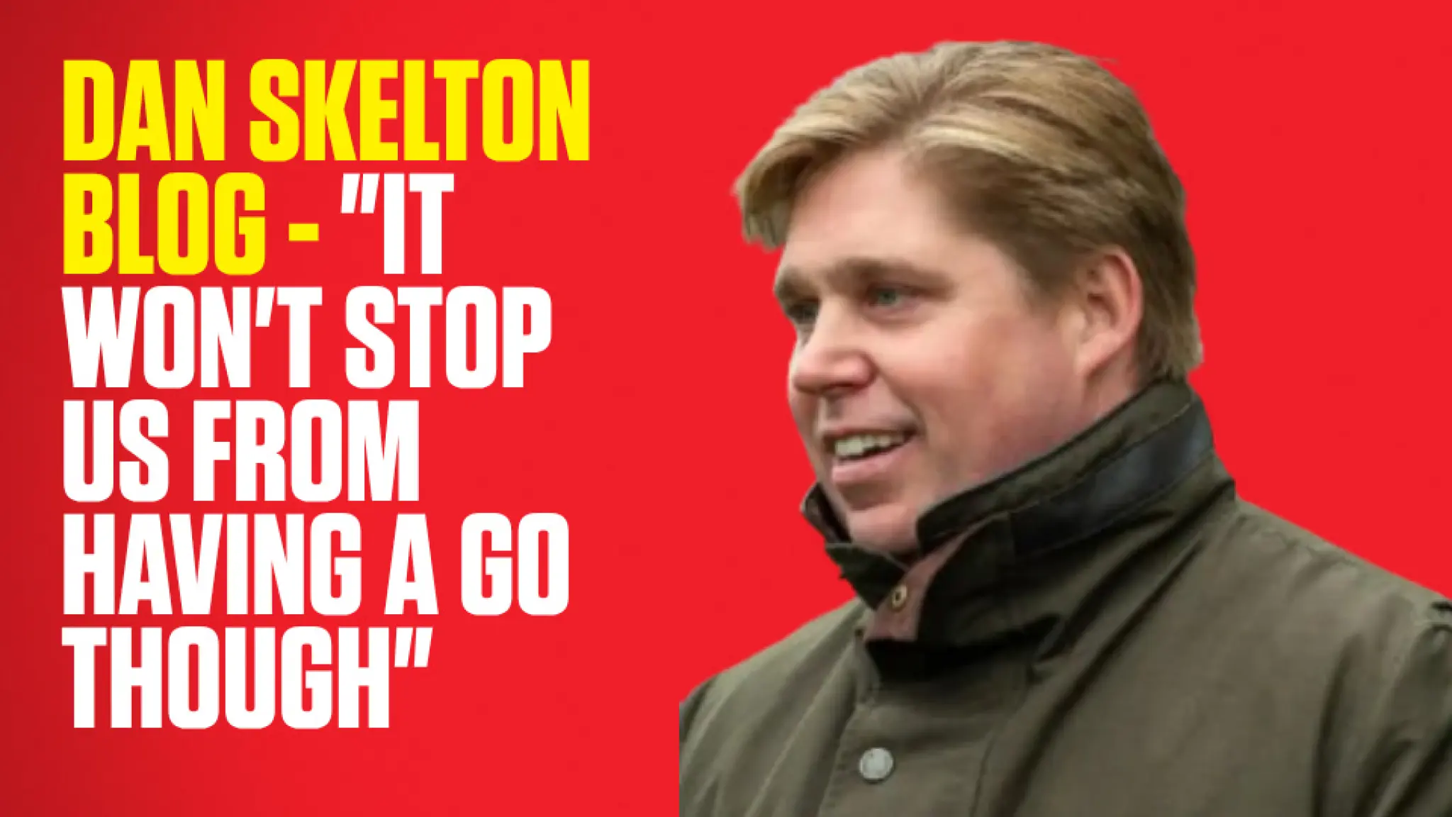 Dan Skelton Sunday runners blog - October 12, 2025