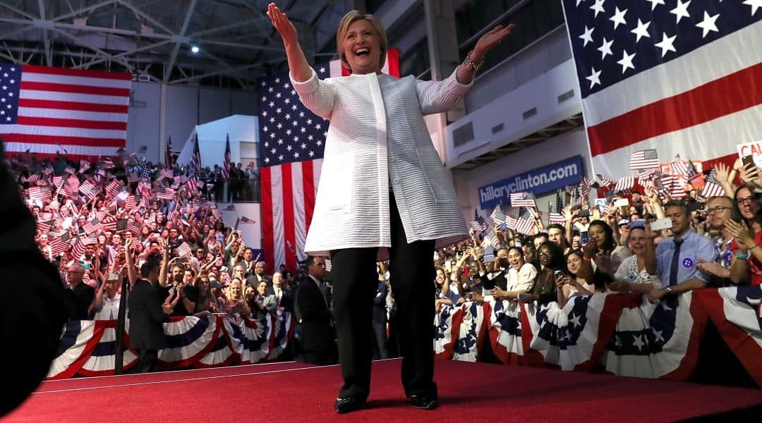 Hillary Clinton 66/1 for 2020 US presidency; Trump remains 11/8