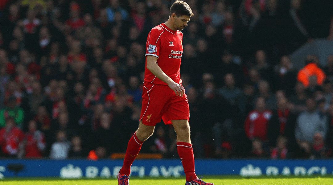 Is Steven Gerrard red the silliest sending off this season?